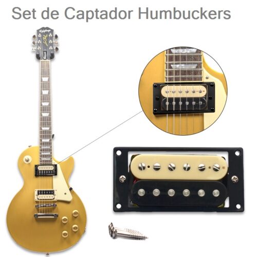 Captador de Guitarra Humbucker Bobina Dupla - Ponte e Braço Modelo ...